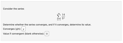 Solved Suppose That The Nth Partial Sum Of The Series