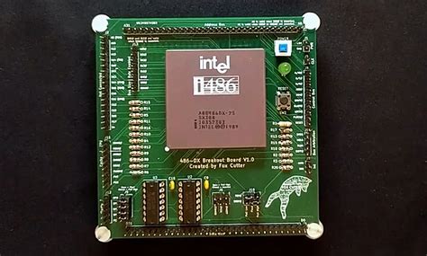 A ‘486 Breadboard Computer Vintagecomputing Intel Retrocomputing Adafruit Industries