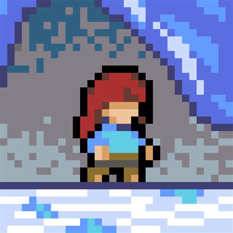 Madeline From Celeste Sprite Recreation By 7thatlas On Deviantart