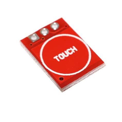Capacitive Touch Button Ttp223b Module For Digital Sensing