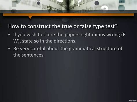Objective Test Type PPTX