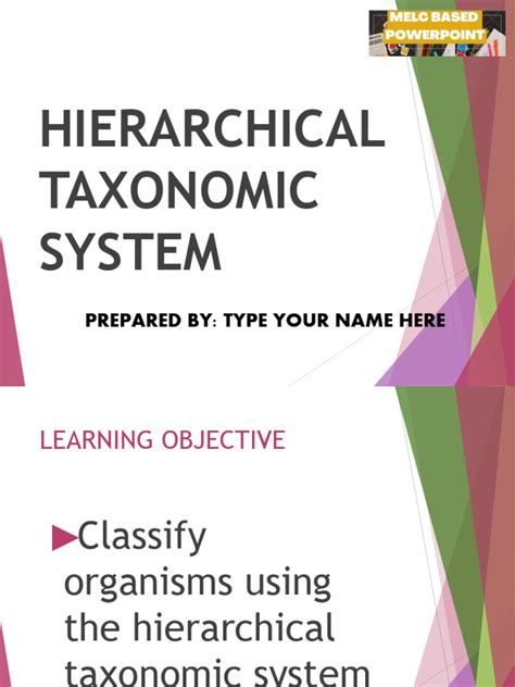 G8 Science Q4 Week 4 Hierarchical Taxonomic System Pdf Plants Protozoa