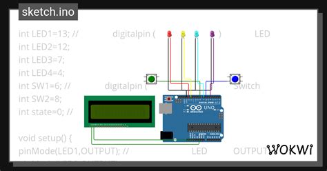 Wokwi Online ESP STM Arduino Simulator