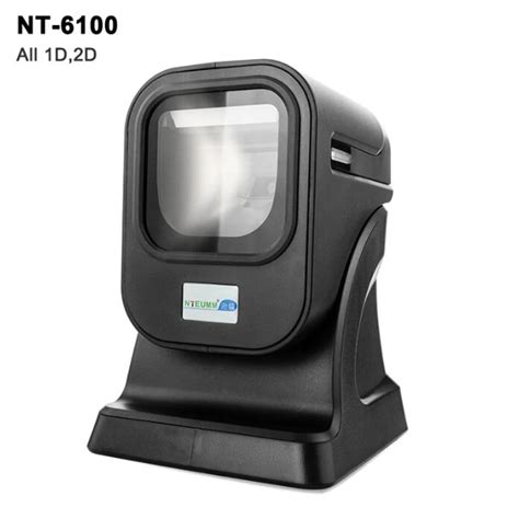 High Quality Laser Desktop 2D Barcode Scanner Omni Directional Bar Code Reader Flatbed Barcode