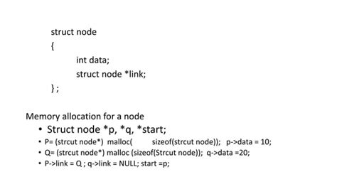 Introduction Linked List Ppt