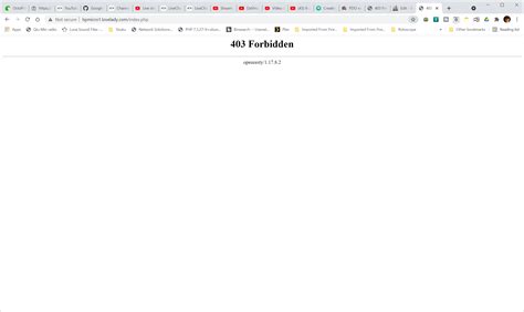status code 403 nginx 403 forbidden error no error log new