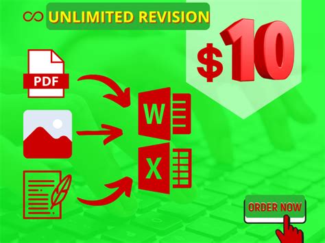 An Editable MS Word File MS Excel From PDF Upwork