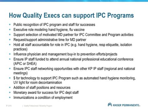 Quality Professionals Fellowship Program Ppt Download