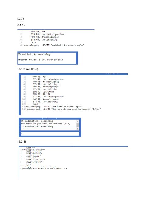 Lab 8 Lab 8 Cos10004 Lab 8 81 81 And 81 82 The Value Enters Negative In The