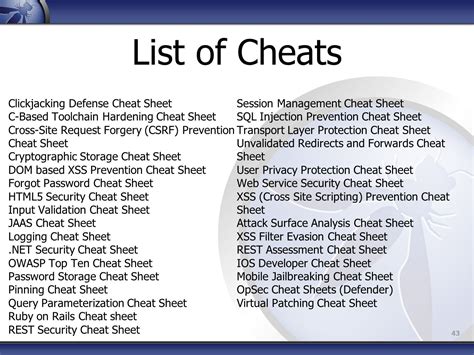 The Owasp Foundation Copyright © The Owasp Foundation Permission Is