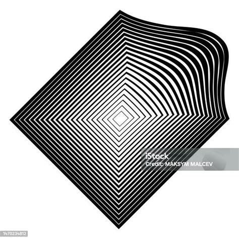 결함과 액체가있는 마름모 모양 8090 년대의 가벼운 홀로그래피 증기 파 복고풍 미래파 형태 신스 웨이브 티셔츠와 상품을 위한