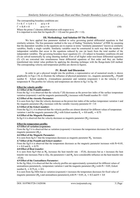 Similarity Solution Of An Unsteady Heat And Mass Transfer Boundary Layer Flow Over A Continuous