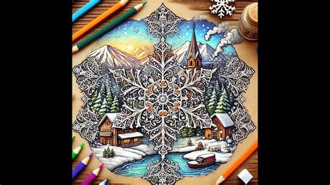 Малювання Ознайомлення з навколишнімСніжинка Youtube