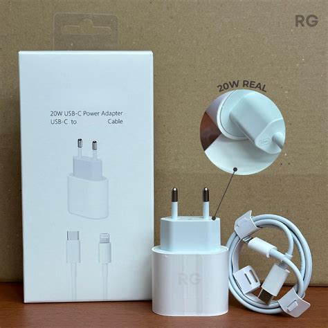Jual Charger Iph 20 Watt Fast Charging Adaptor USB C To Lightning Casan