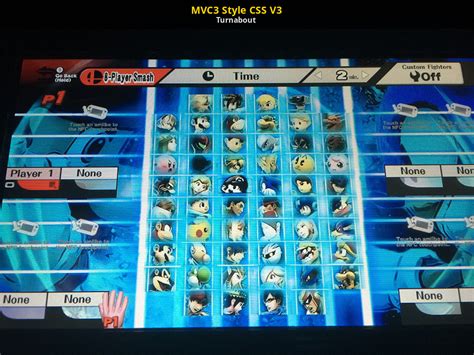 Mvc3 Style Css V3 [super Smash Bros Wii U ] [mods]