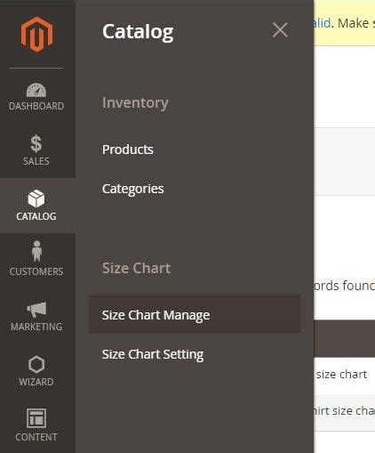 Display Size Chart On Product Page Using Magento 2 Size Chart