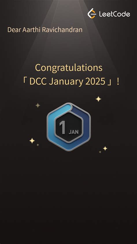 Leetcodedcc January2025 Codingchallenge Problemsolving Dsa