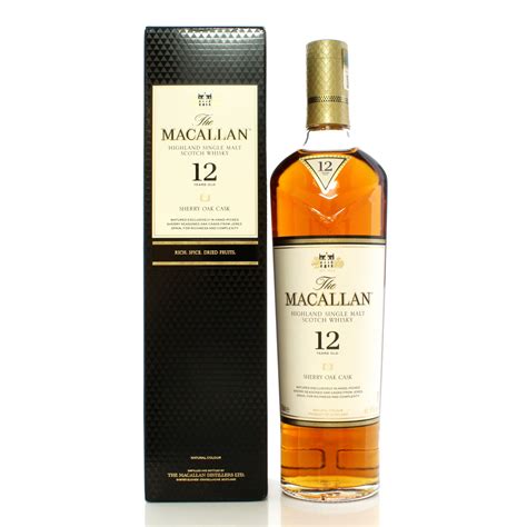 Macallan 12 Year Old Sherry Oak Auction A61479 The Whisky Shop Auctions