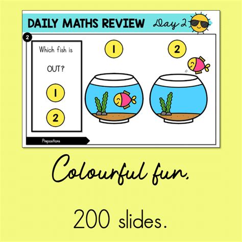 daily maths slides for prep set 2 teachie tings time saving