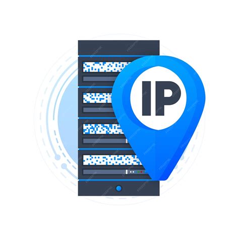 Dirección Ip Y Datos Y Redes Protocolo De Internet Concepto Tecnológico