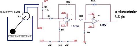 2 Schematic For Level Measurement Using Float Download Scientific Diagram