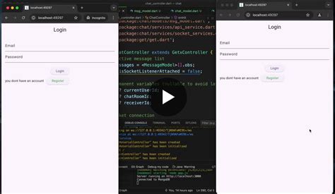 Flutter Nodejs Socketio Mongodb Chatapp Realtime Webdev