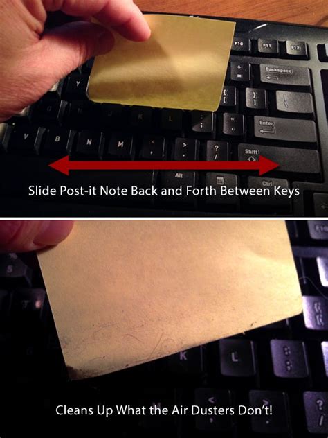 Quick And Easy Keyboard Cleaning Tip