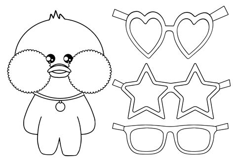 Раскраски Лалафанфан С Одеждой 69 фото