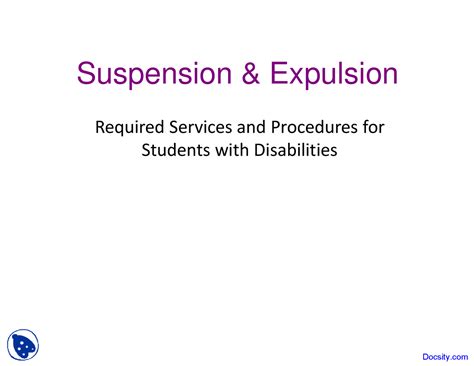 Suspension Asset Managment Lecture Slides Docsity