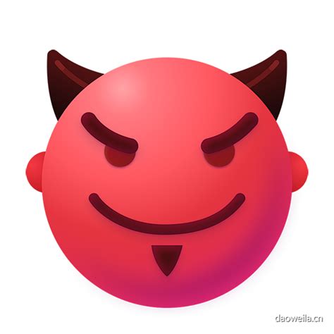 恶魔Devil 到位啦UI素材 64款拟物搞笑emoji风格表情包l