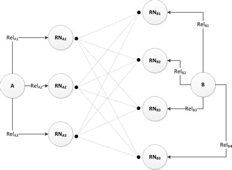 Relationships Nodes For Two Entities Download Scientific Diagram