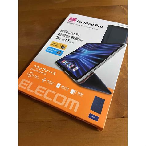 Elecom Ipadpro 11インチ 第4世代 ソフトレザーフラップ 背面クリア の通販 By くるみs Shop ｜エレコムならラクマ