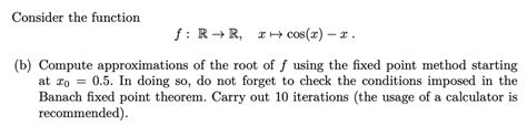 this problem is about banach fixed point