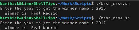 How To Work With Case Statement In Bash Scripts