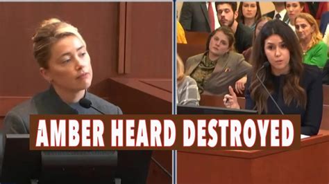 You Wanted Mr Depp S Money Johnny Depp Lawyer Camille Vasquez Destroys Amber Heard