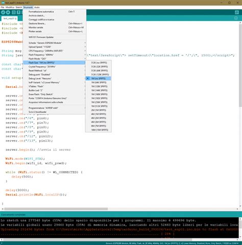 UPDATE 05 02 2020 ESP01 ESP8266 E IOT Da 4 Lire Guida Completa In Italiano Filo Connesso
