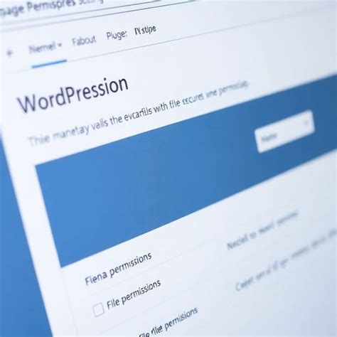Setting Correct File Permissions In Wordpress