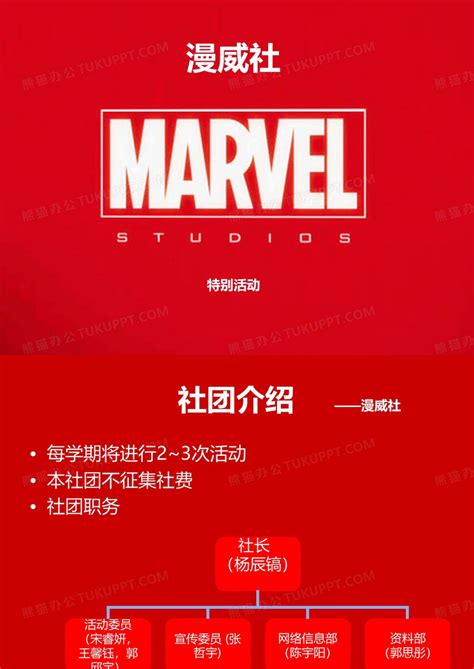 漫威ppt模板下载编号ljvbenpv熊猫办公