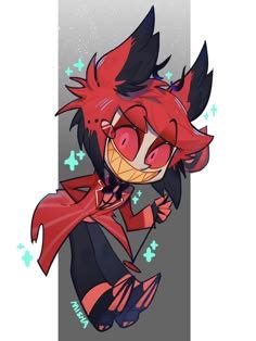 Chibi Alastor Hazbin Hotel