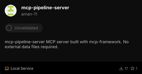 Mcp Pipeline Server Mcp Servers · Lobehub Mcp Pipeline Server Mcp Servers · Lobehub