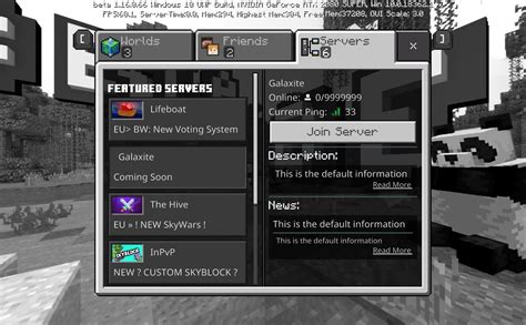 How To Add Servers On Minecraft Bedrock Minecraft Bedrock Marketplace The Best Place For The