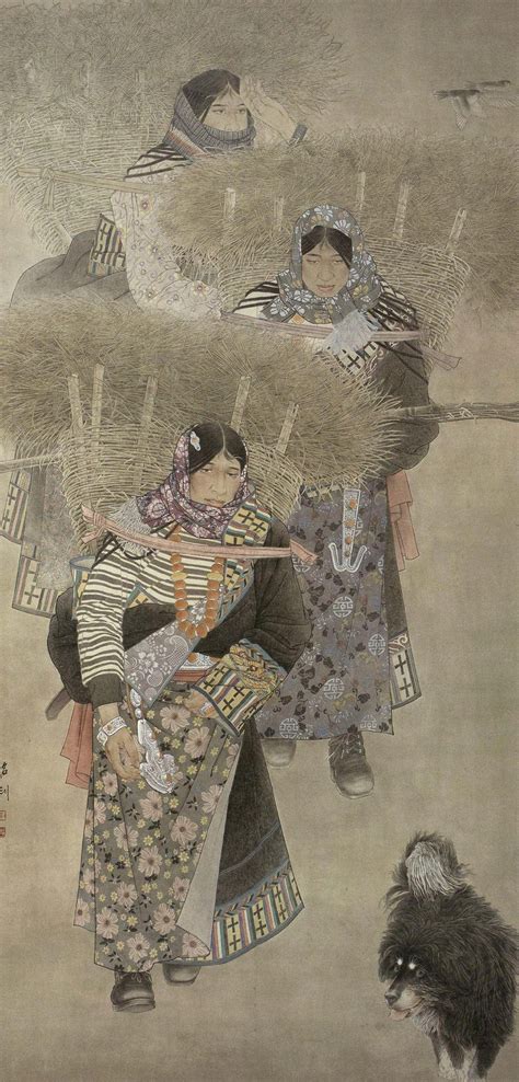 秋声 敦煌全国美术作品 图片