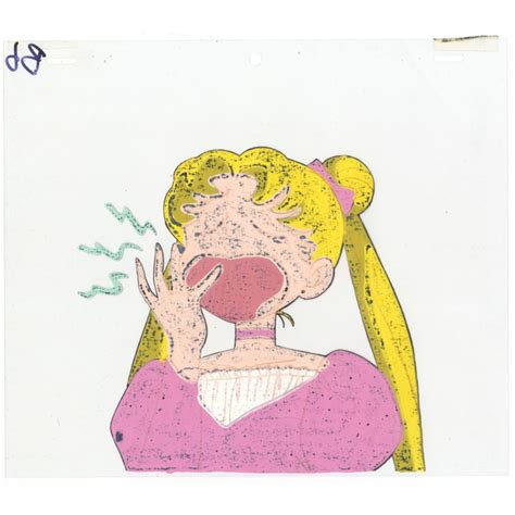 Original Sailor Moon Usagi Tsukino Anime Cel
