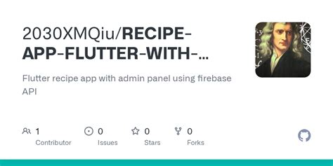 Github 2030xmqiurecipe App Flutter With Admin Panel Flutter Recipe App With Admin Panel