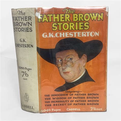 Gk Chesterton The Father Brown Stories First Edition 1929