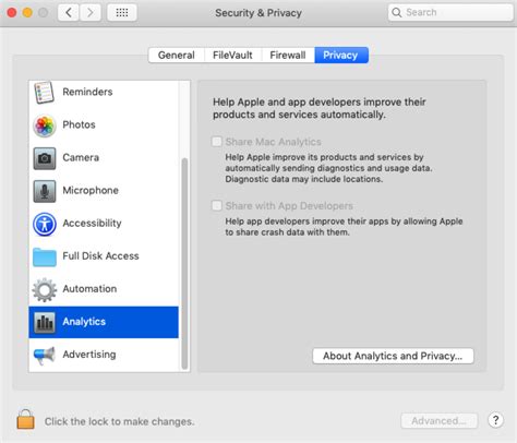 MacOS Privacy Settings You Should Enable Now Mashable