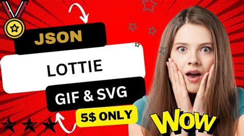 Create Json Lottie Svg Animation For Mobile App Web  Html And