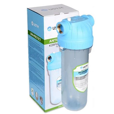 ᐉ Фільтр магістральний Ustm Slimline 10 без картриджа 1 2 Wfw12 Emi Protect Kpl 162079