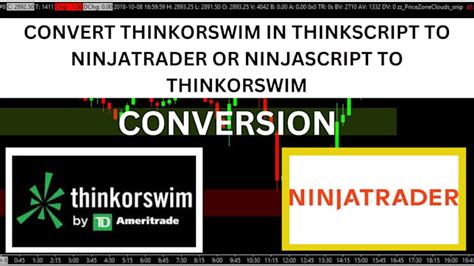 Convert Thinkorswim In Thinkscript To Ninjatrader Or Ninjascript To Thinkorswim By Mensonic Fiverr