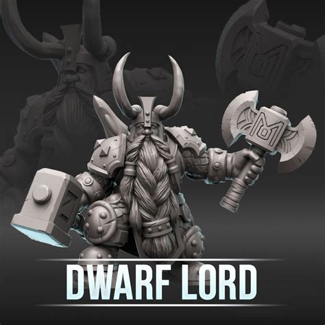 Stl File Fo 3d Print Dwarf 3d Model Inspire Uplift